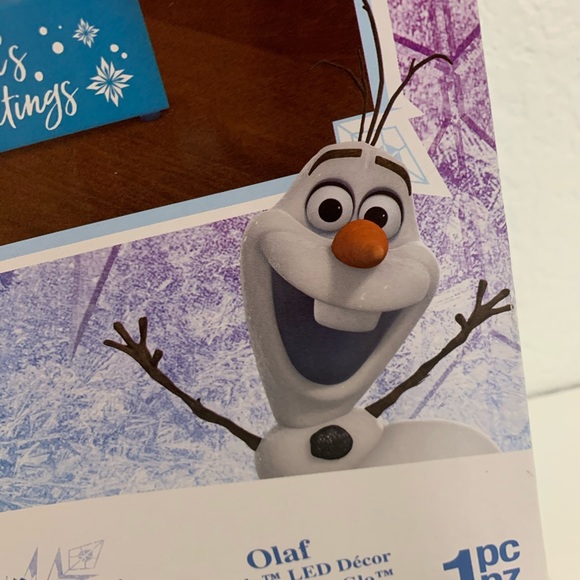 Disney | Party Supplies | Disney Olaf Frozen Led Light Olaf Snowman ...